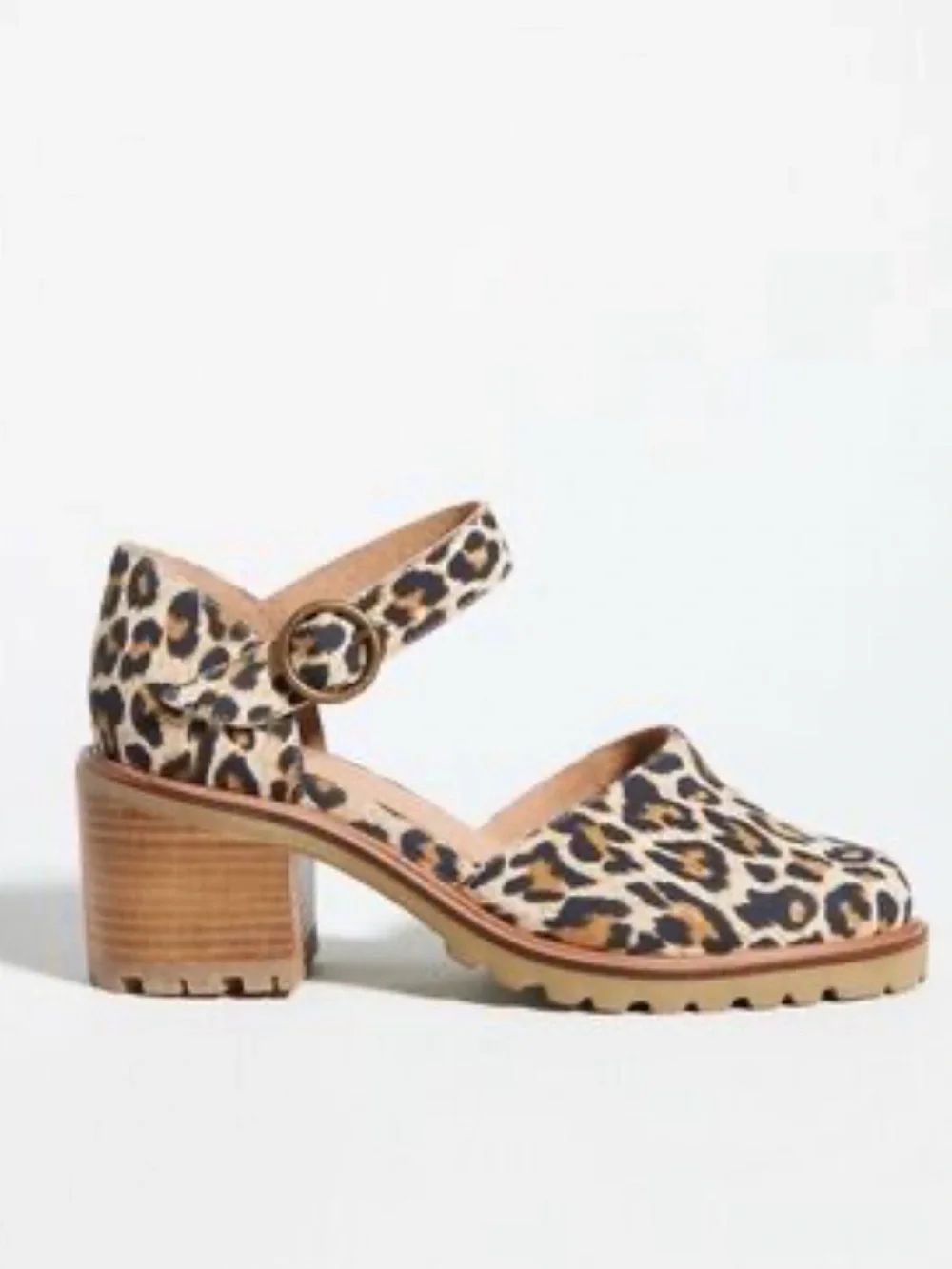 Seychelles | Shoes | Seychelles Leopard Print Anklestrap Block Heel In ...